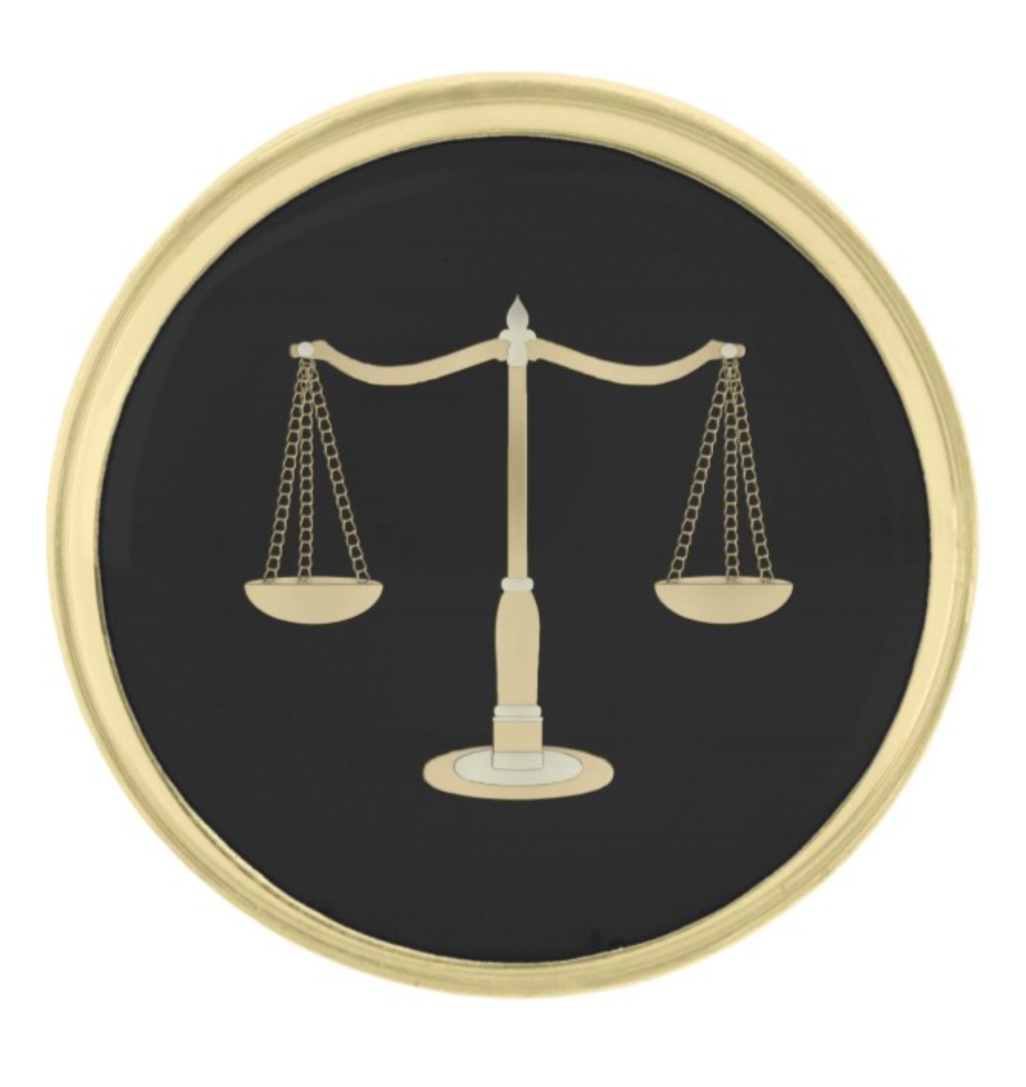 Scales Of Justice Lapel Pin - Buddhans Boutique